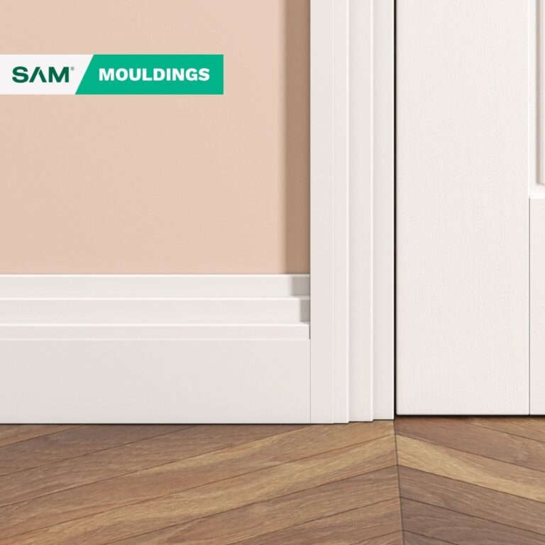 SAM5219 Chamfer Stepped Skirting Board - SAM Mouldings