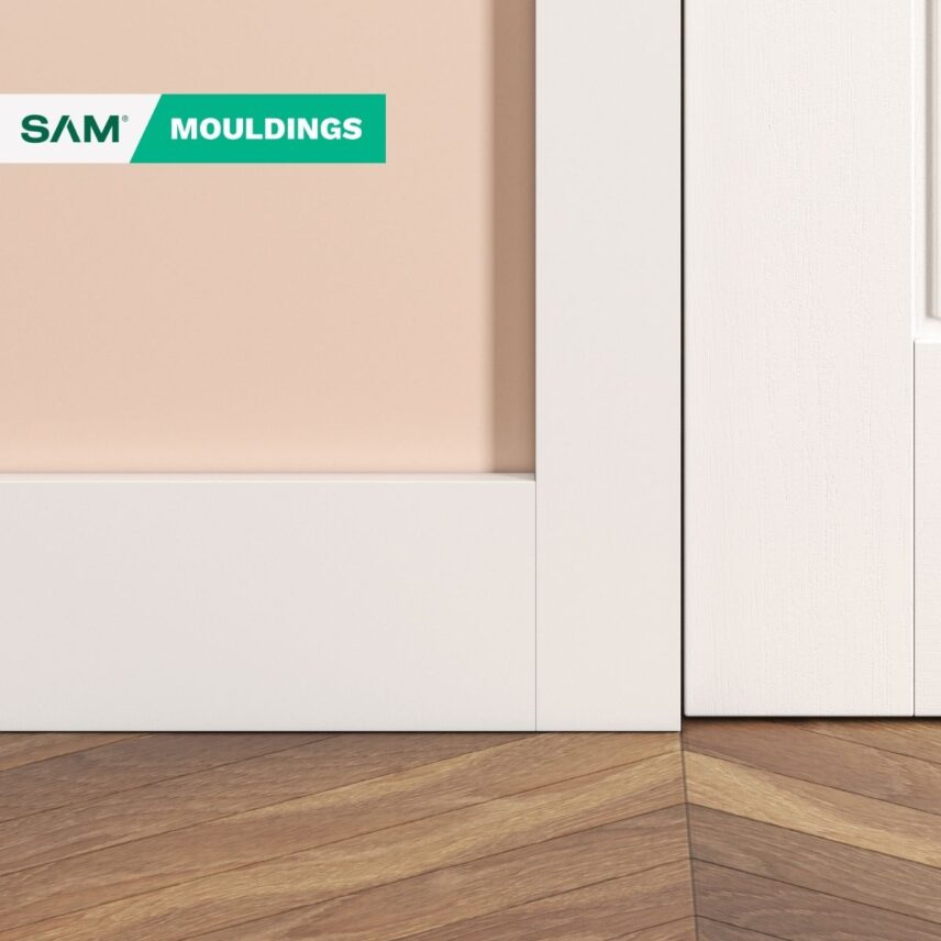 SAM01 Square Edge Skirting Board - SAM Mouldings