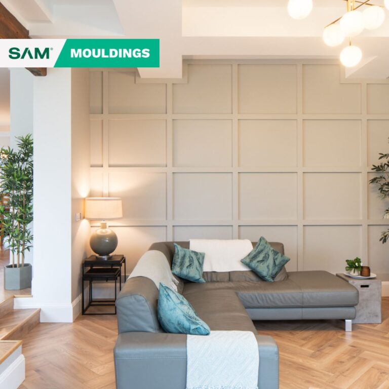 SAM01 Square Edge Wall Panelling - SAM Mouldings