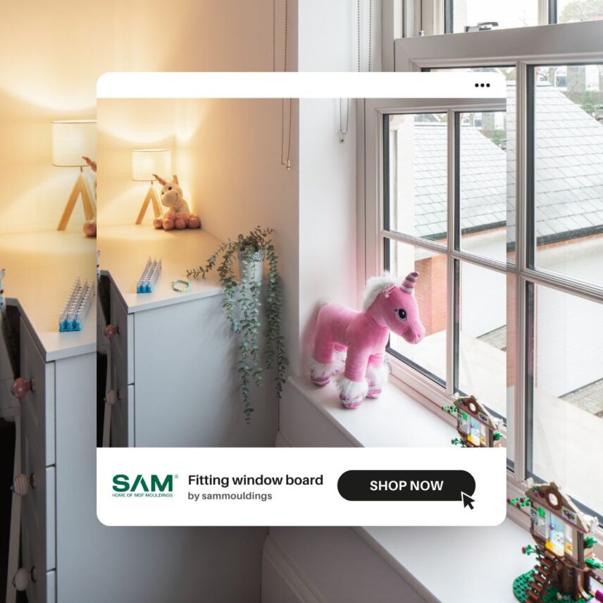 Guide to Fitting Window Board - SAM Mouldings